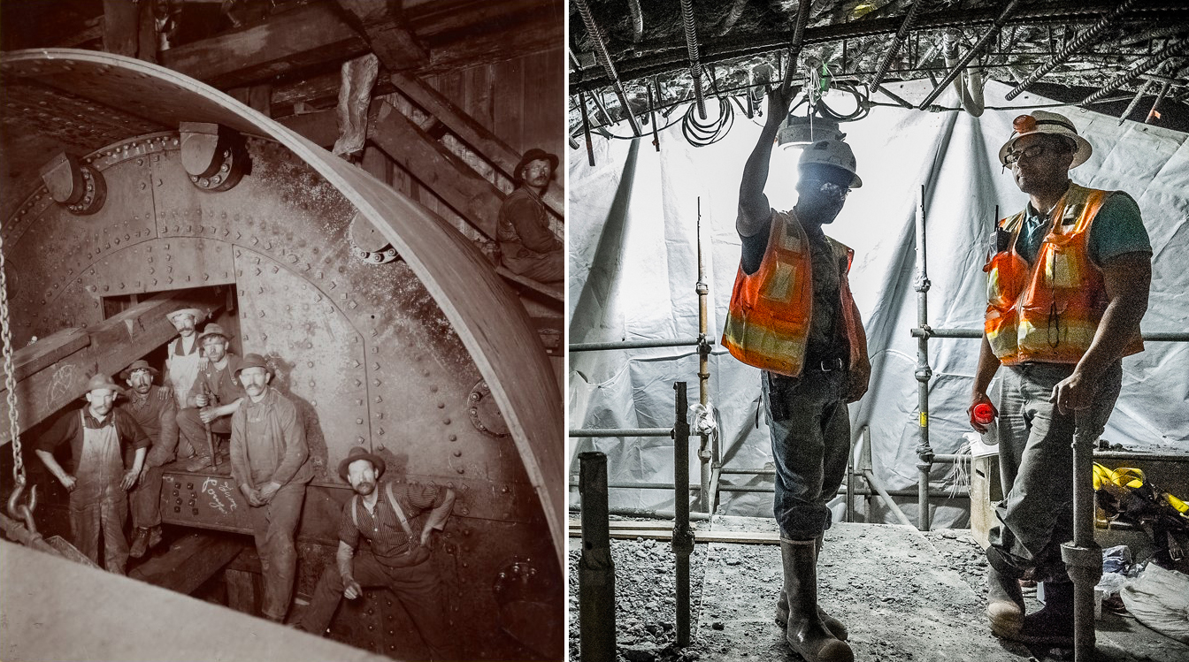 Subway Construction: Then and Now | The New York Public Library