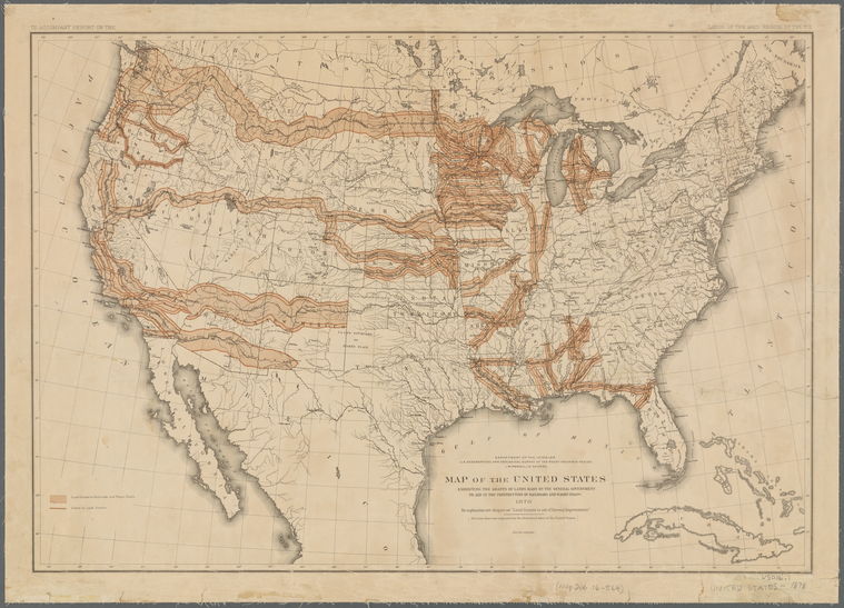 Mapping the Nation with Pre-1900 U.S. Maps: North vs South and Moving ...